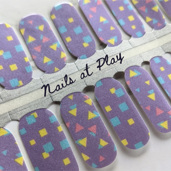 Nails at Play | Makeup | 5 For 5 Nail Wraps 8s Purple | Poshmark